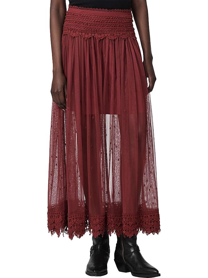 ALLSAINTS Allsaints Trixie Lace Maxi Skirt